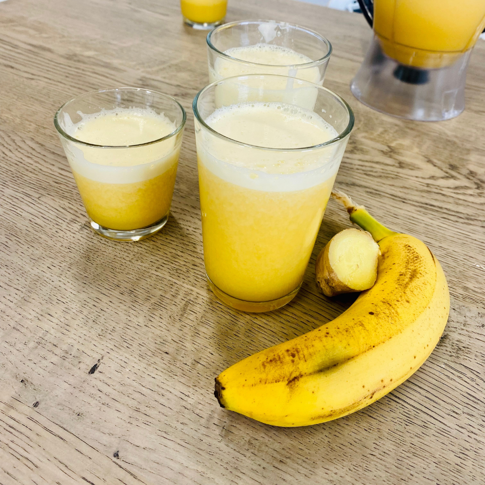 Recette : smoothie banane, orange, pomme | berceau magique